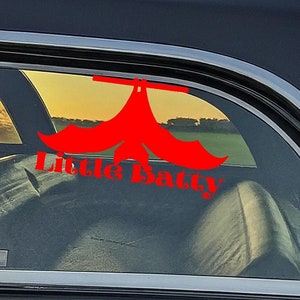 Little Batty Sticker Vehicle Vinyl Decal Car Truck Jeep Decal Sticker ...