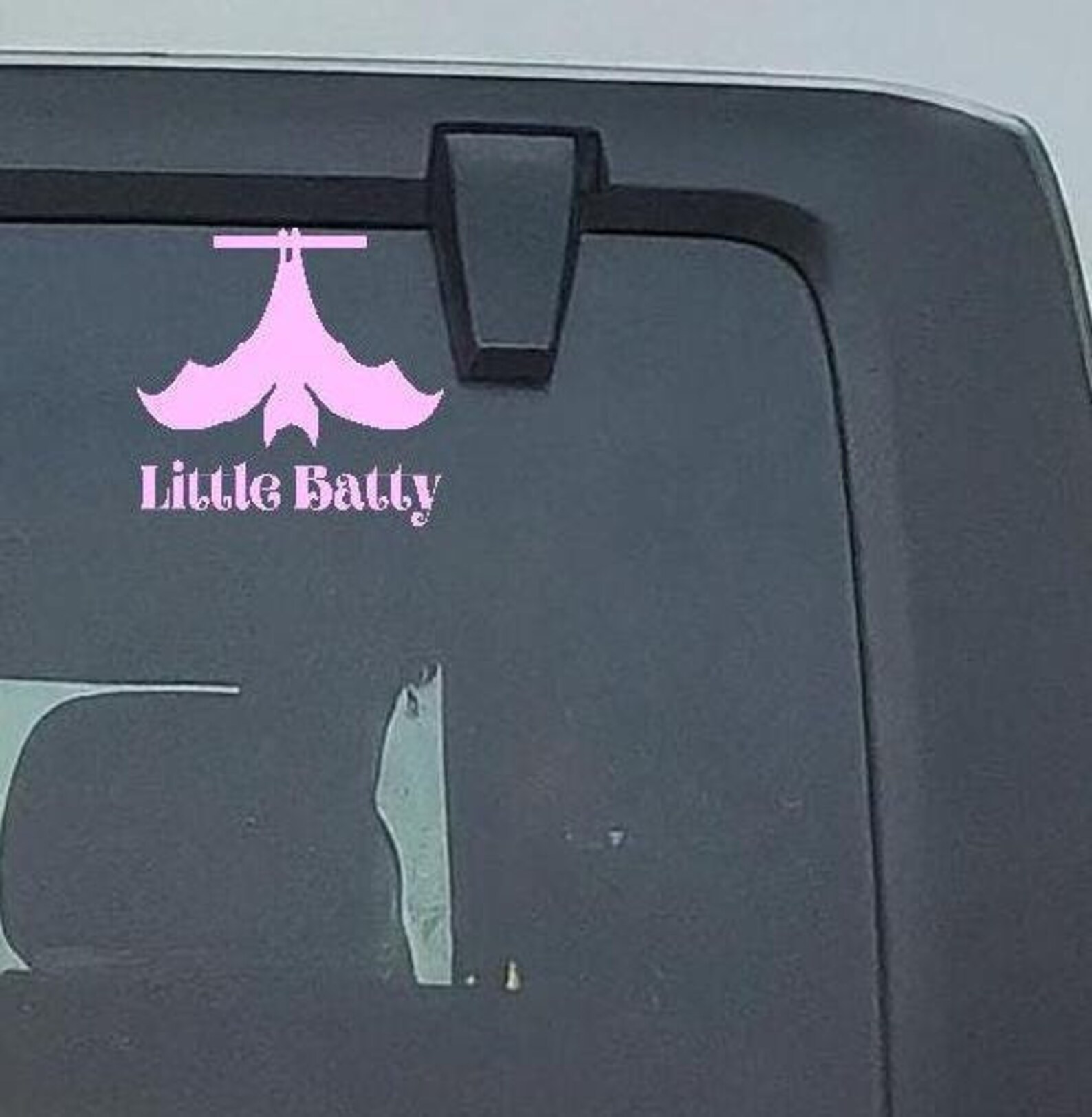 Little Batty Sticker Vehicle Vinyl Decal Car Truck Jeep Decal Sticker ...