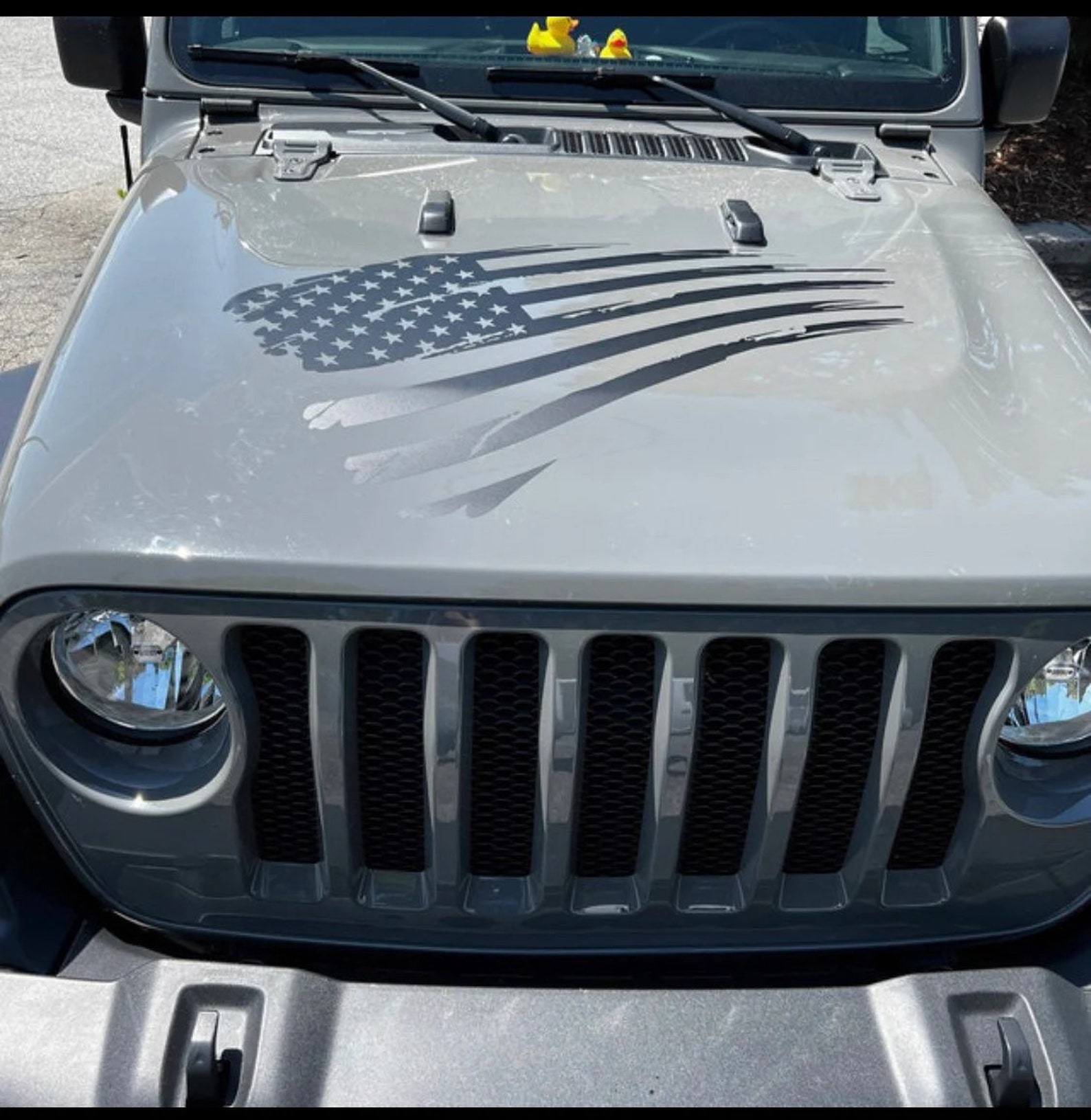 Vehicle Hood Flag - Large Hood Vinyl Decal Sticker - Etsy