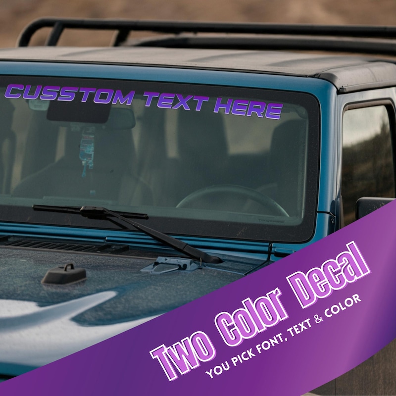 Two Tone Truck Stickers - Etsy