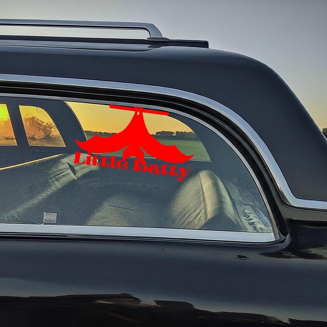 Little Batty Sticker Vehicle Vinyl Decal Car Truck Jeep Decal Sticker ...