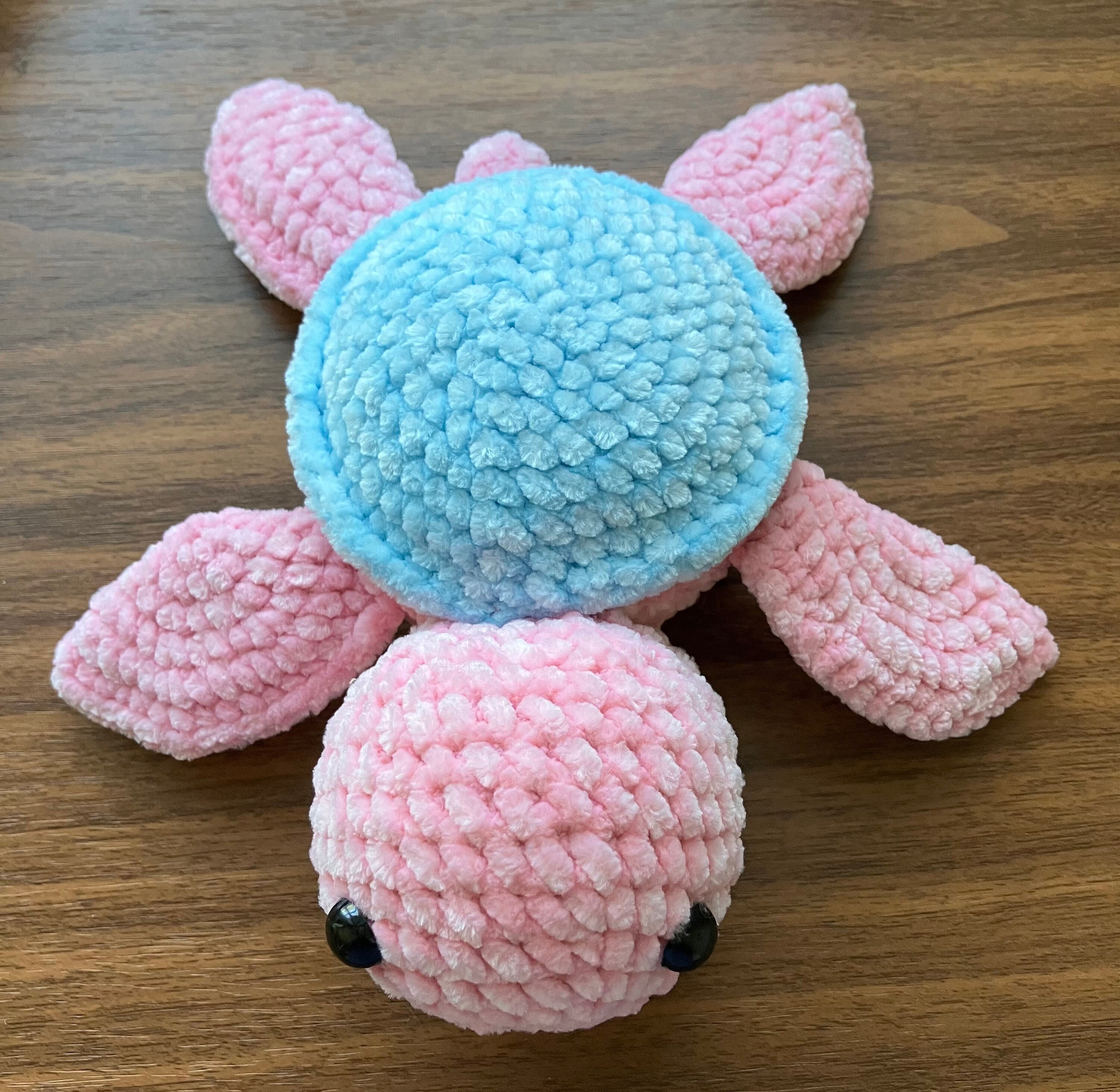 Turtle Stuffed Animal, Crochet Cute Turtle, Soft Sea Turtle Plushie ...