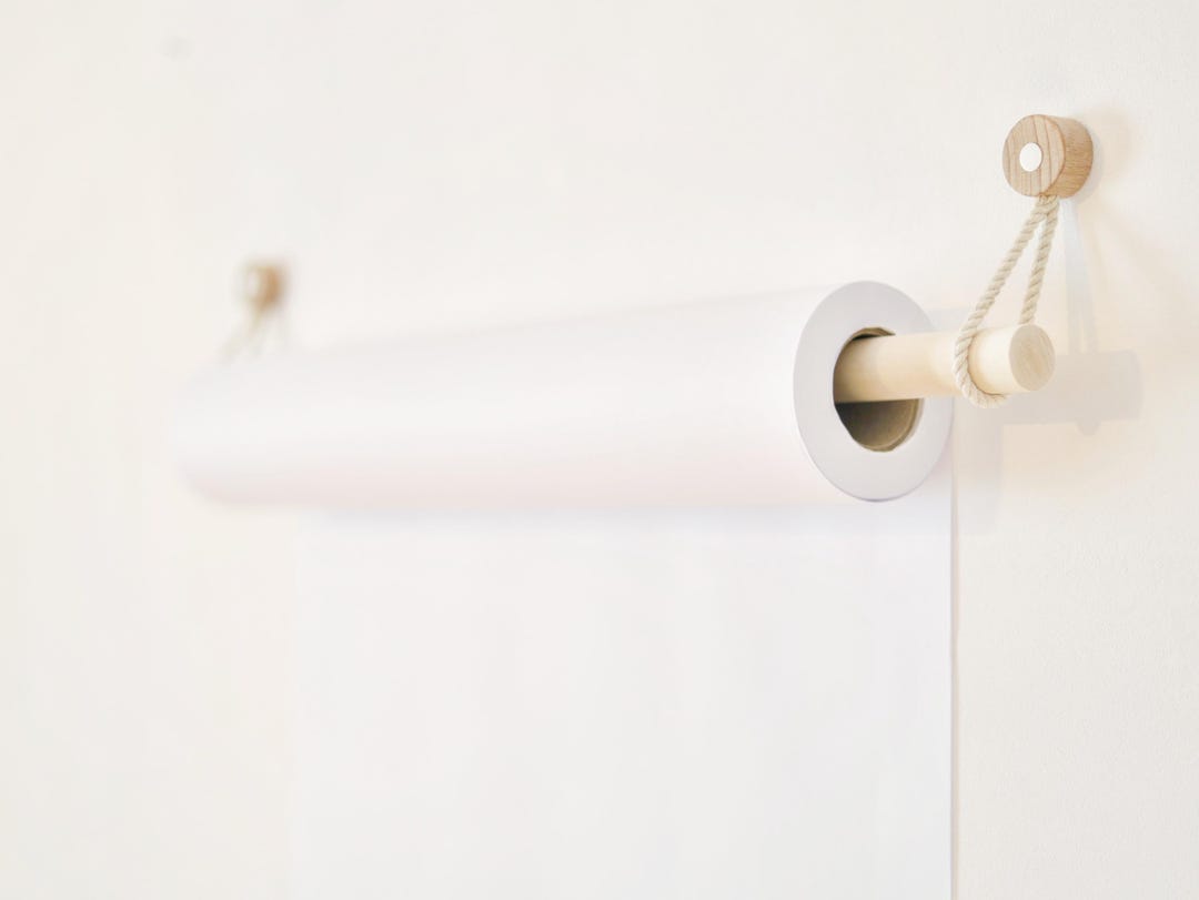 Roll Paper Holder | Drawing Paper Holder | Wall Paper Dispenser - 60cm ...