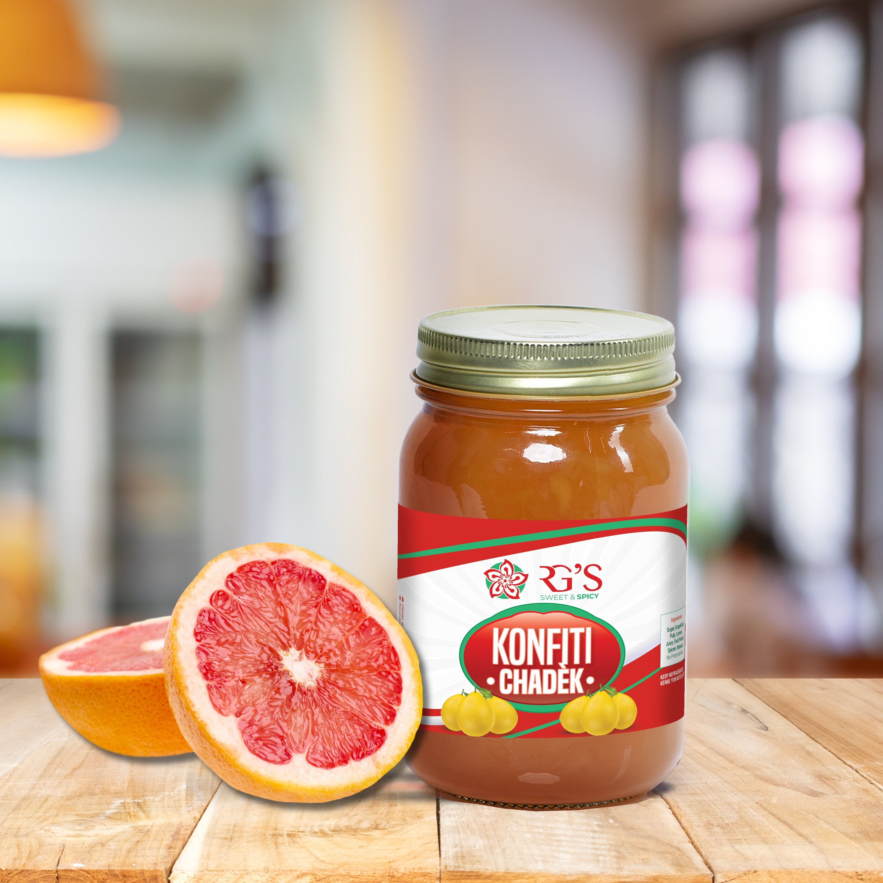 Handmade Caribbean Delicacy Haitian Konfiti, Tropical Fruit Jam ...