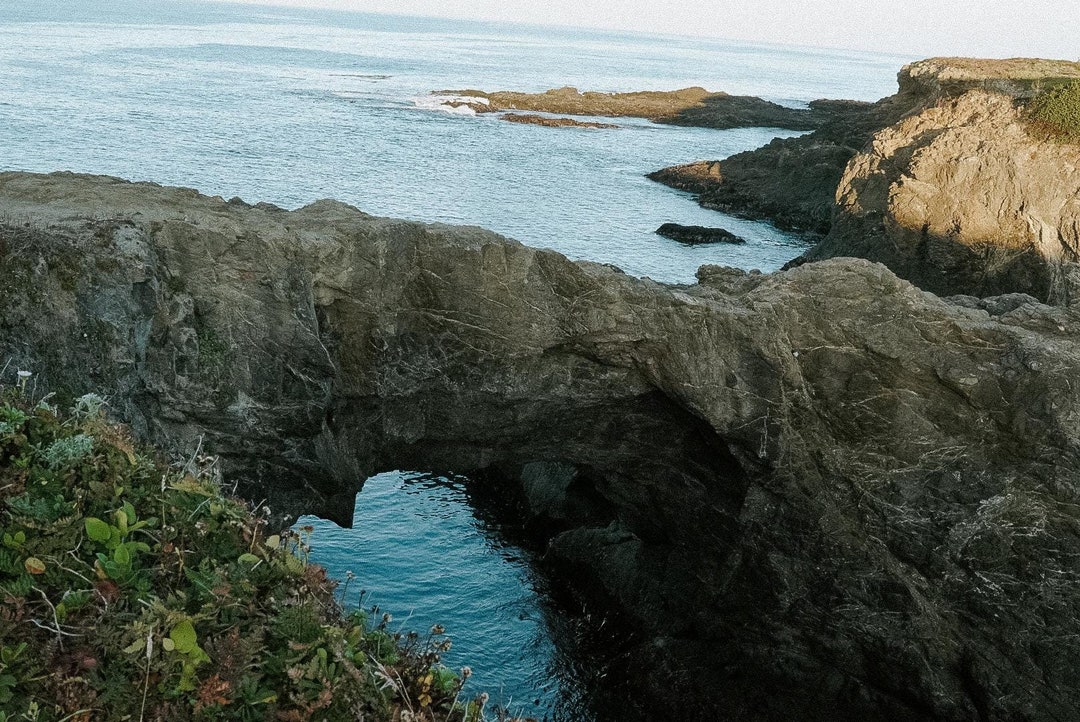 Mendocino Natural Arch, Coastal California, Digital Print - Etsy