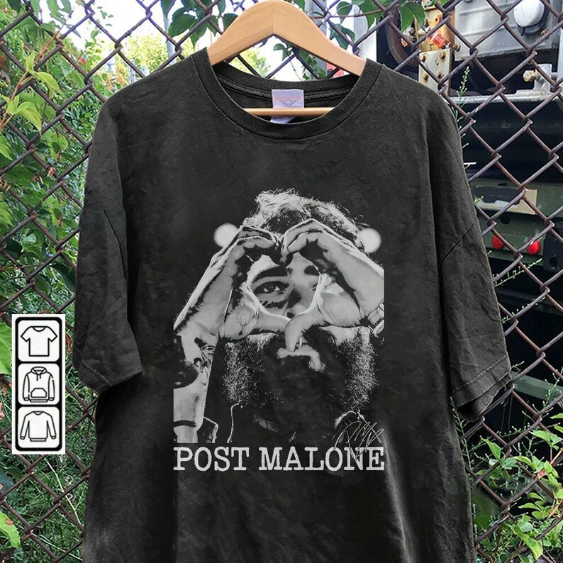 Vintage Post Malone Shirt, F1 Trillion Tour Shirt, Western Graphic Tee ...
