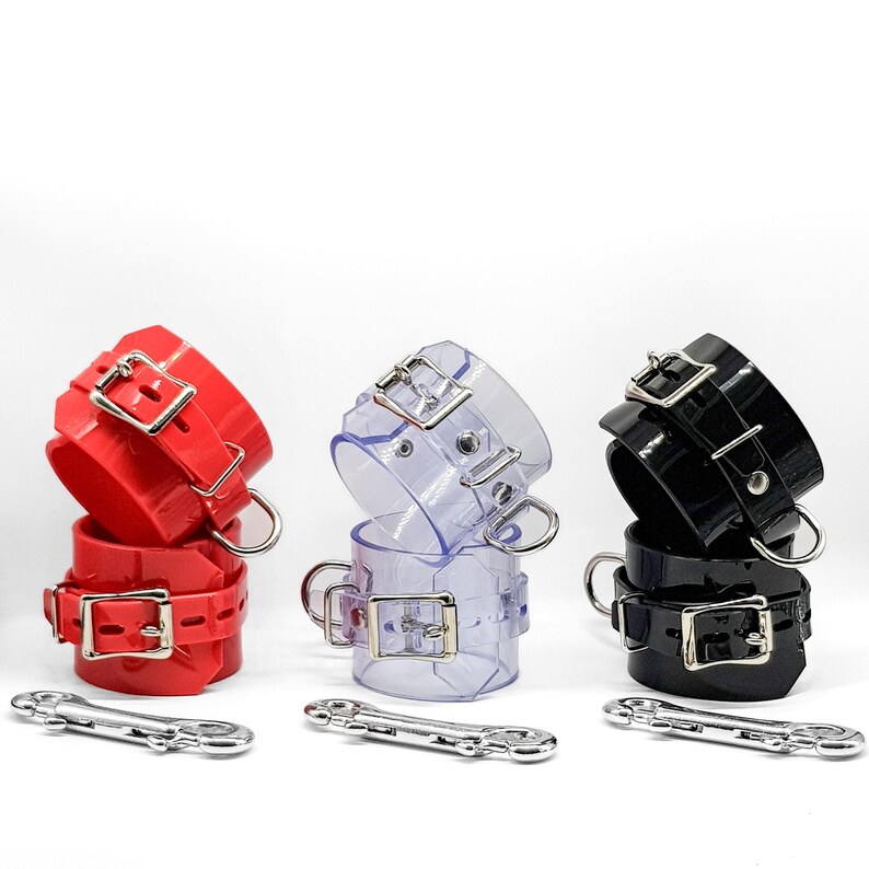 PVC Wrist & Ankle Restraints BDSM, Bondage, Adult - Etsy