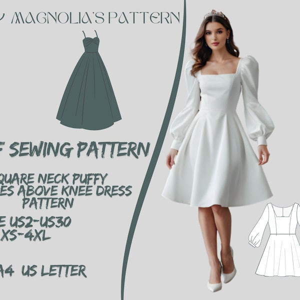 Square Neck Pattern - Etsy