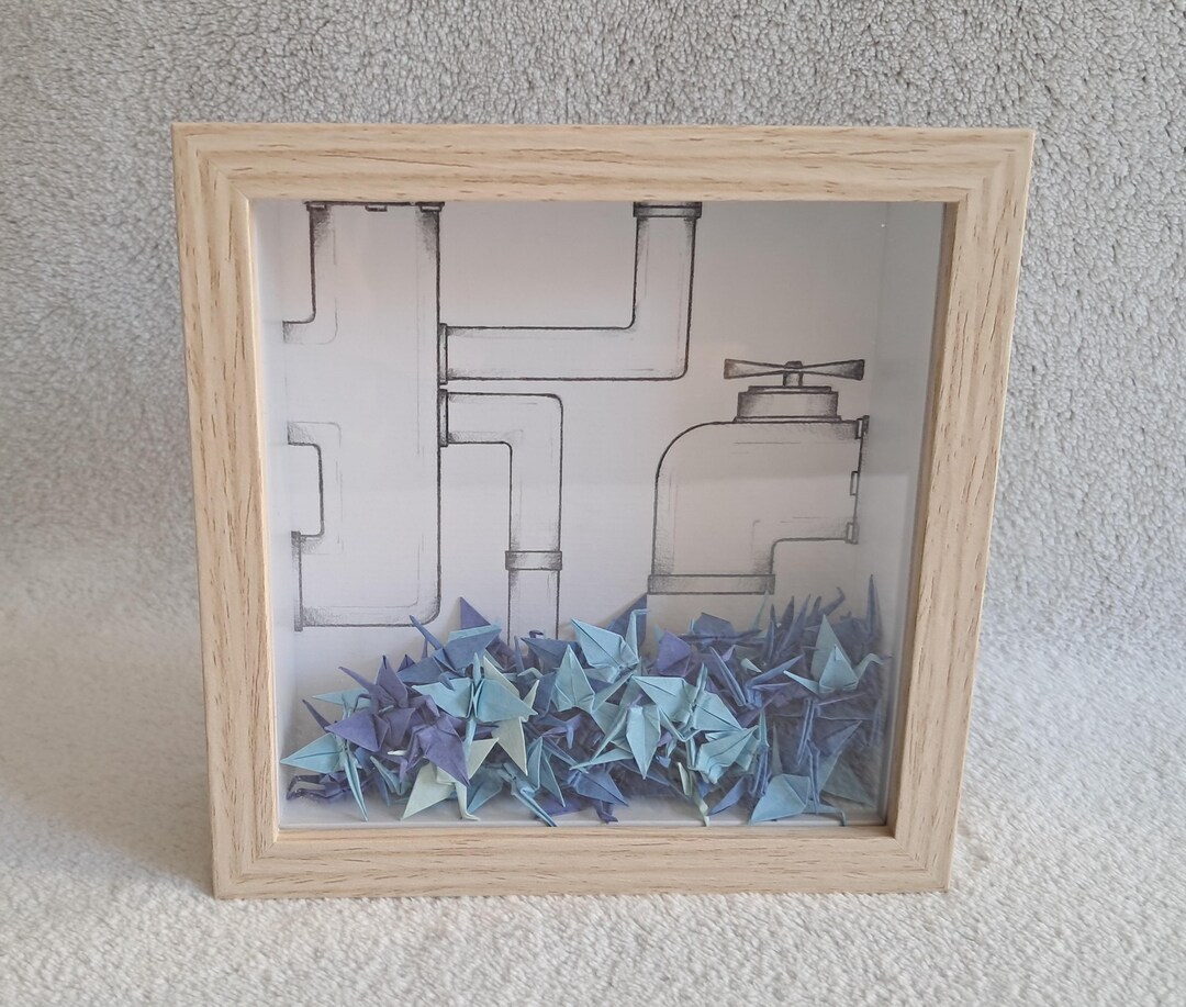 Origami Art: Pipe Cranes - Etsy