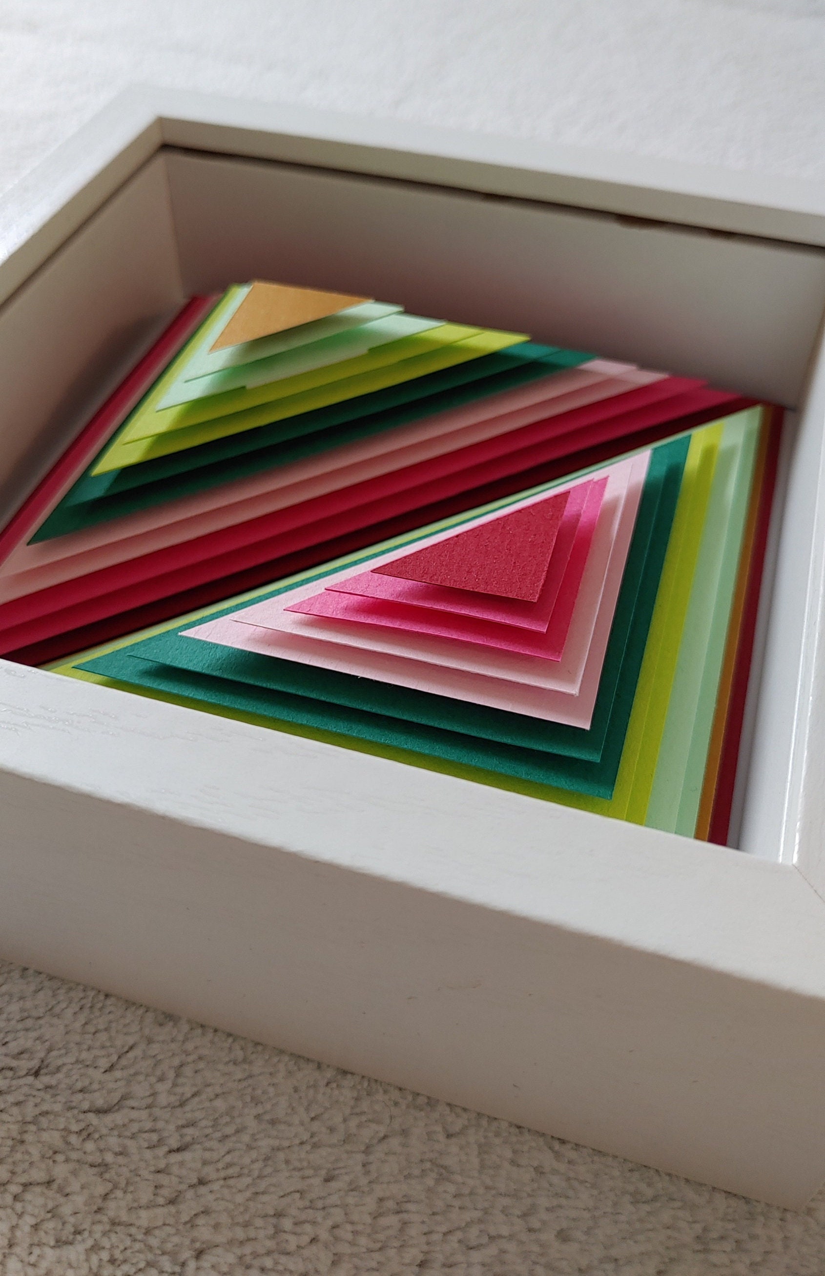 Origami Art: Colour Reversal - Etsy