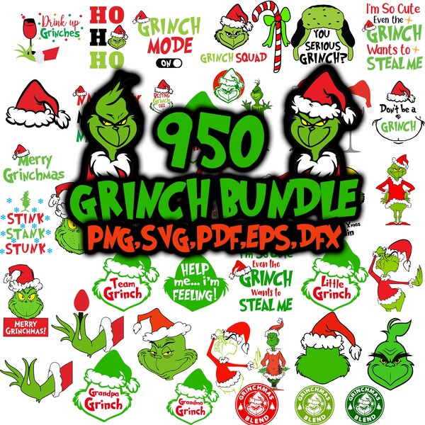 Grinch Svg - Etsy
