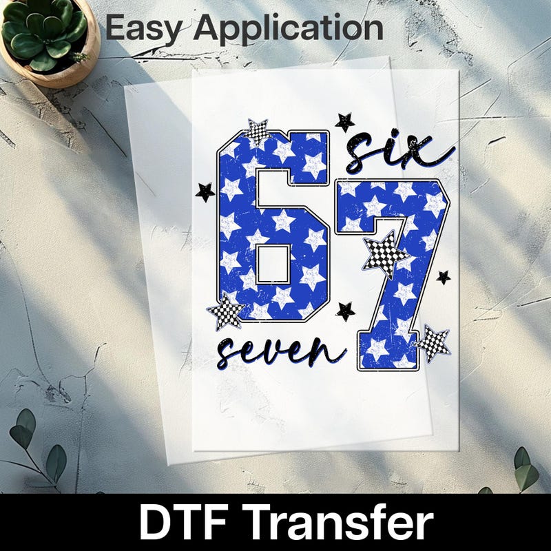 Dtf 67 Sports Transfer - Etsy