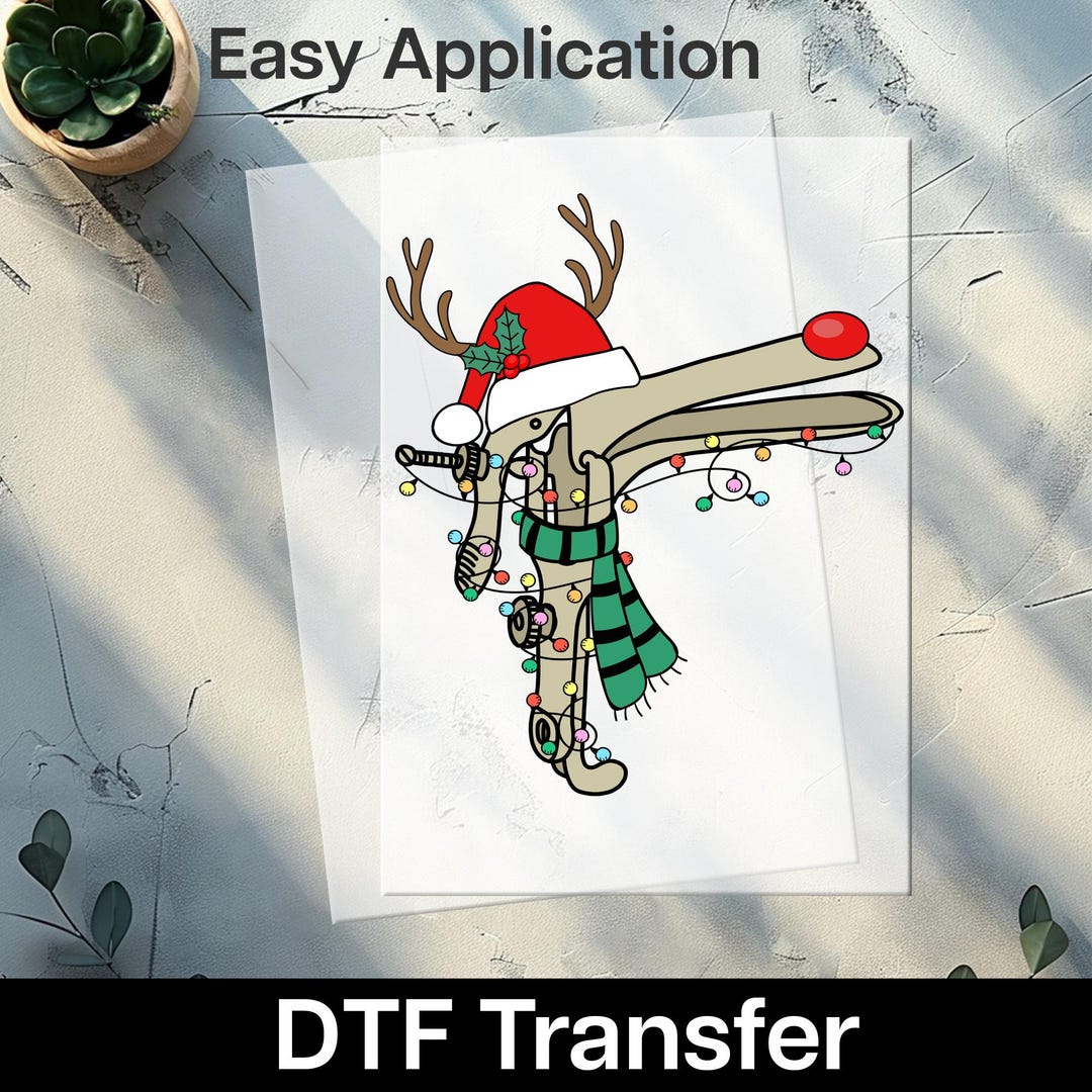 Funny OBGYN Christmas DTF Transfer – Holiday Speculum Iron-on Design ...