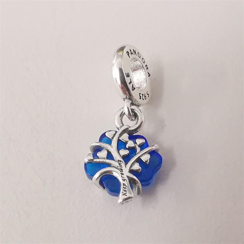 Blue Pandora Charm - Etsy
