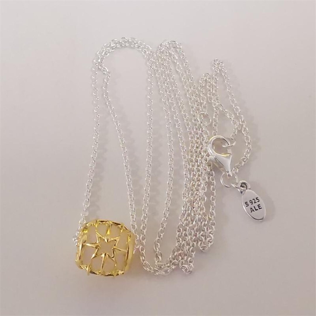 New Pandora Planet Venus Open Work Charm Necklace Set-45cm - Etsy