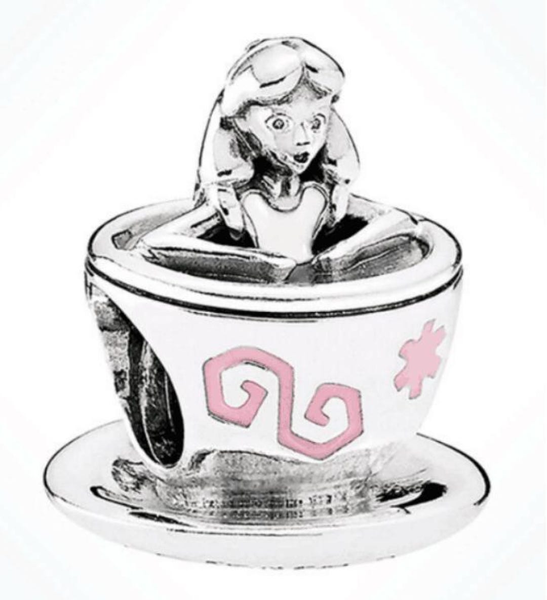 Pandora Alice in Wonderland Teacup Fantasyland Charm S925 Ale - Etsy