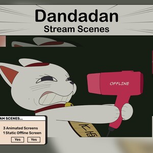 Dandadan Animated Scenes | Seamless Loop Animation | Anime Themed ...