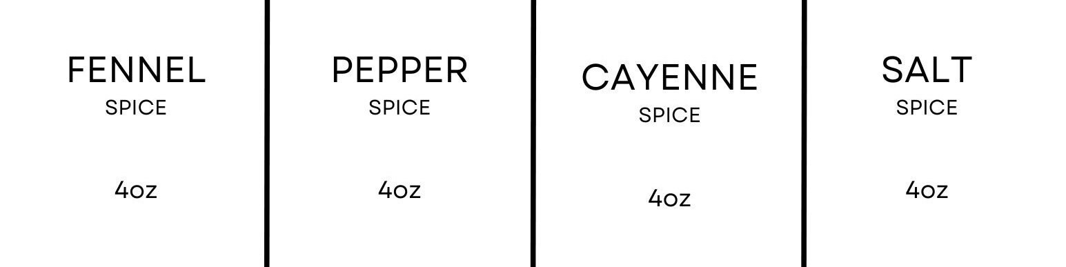 20 Spice & Herb Seasoning Labels - Etsy