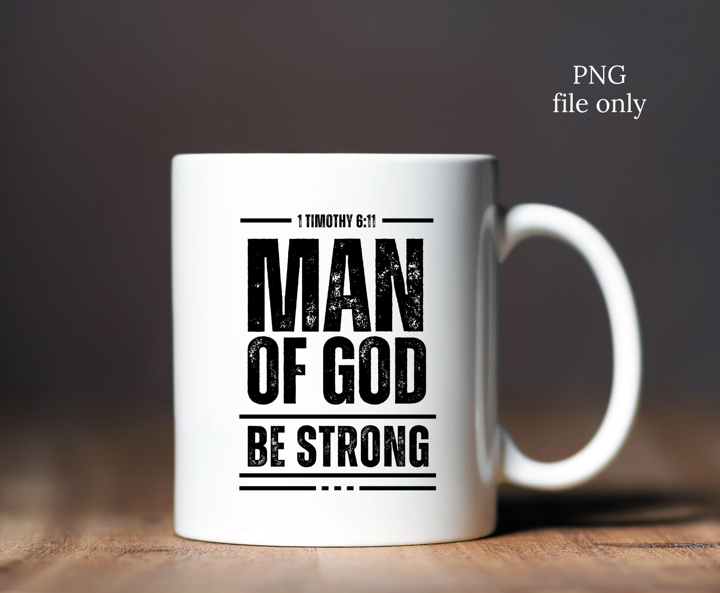 Man of God Png, Christian Png for Men, Digital Download, Transparent ...