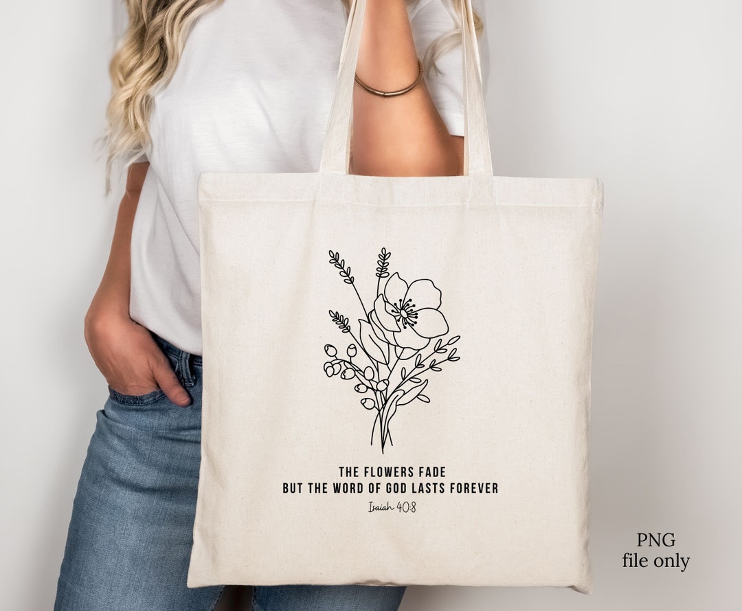 Christian PNG File, Faith Based Design, Bible Verse Png, Bible Bag ...