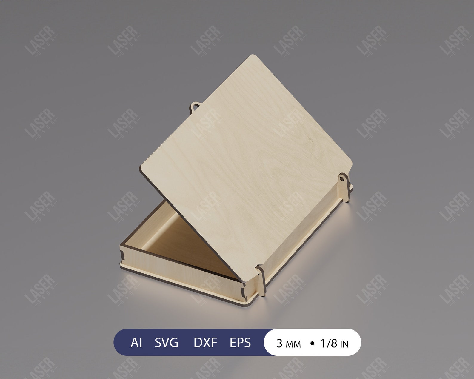 Photo Box With Lid for Laser Cut - Etsy