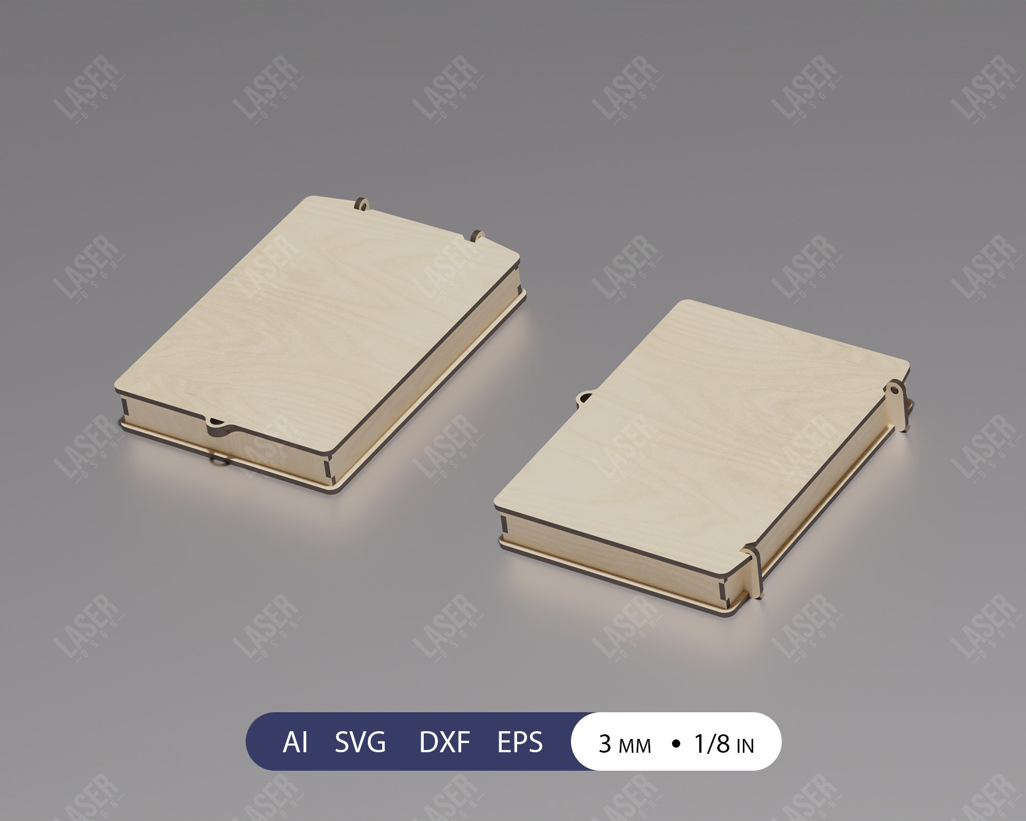 Photo Box With Lid for Laser Cut - Etsy