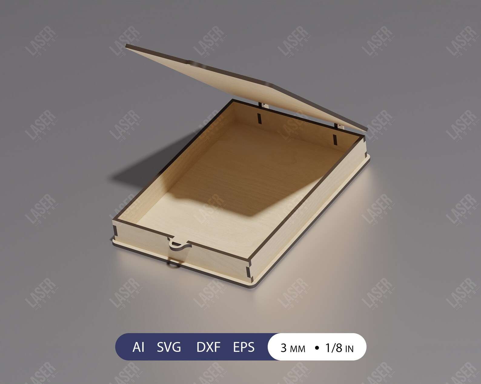 Photo Box With Lid for Laser Cut - Etsy