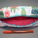 Boxy Makeup Bag - Desert Cactus Succulent and Bird Print Zipper ...