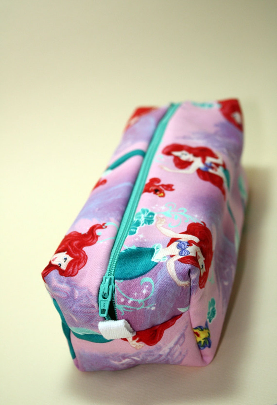 Boxy Makeup Bag Disney's Ariel Little Mermaid Under the | Etsy