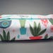 Boxy Makeup Bag - Desert Cactus Succulent and Bird Print Zipper ...