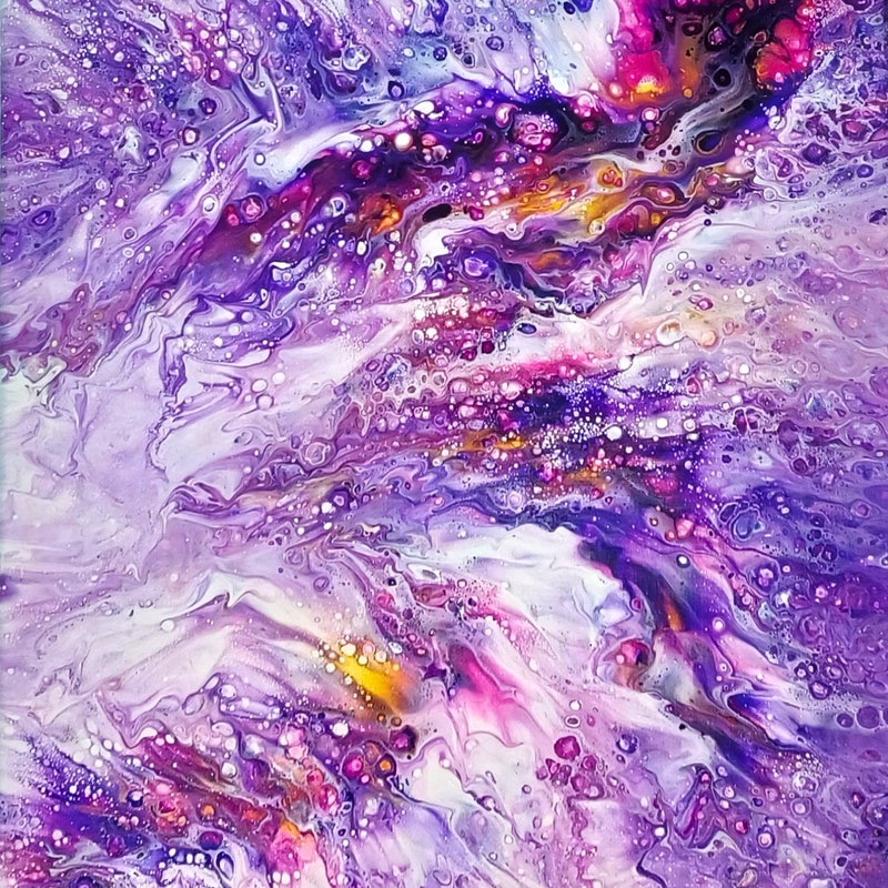 Fluid Art Paintings - Etsy Canada