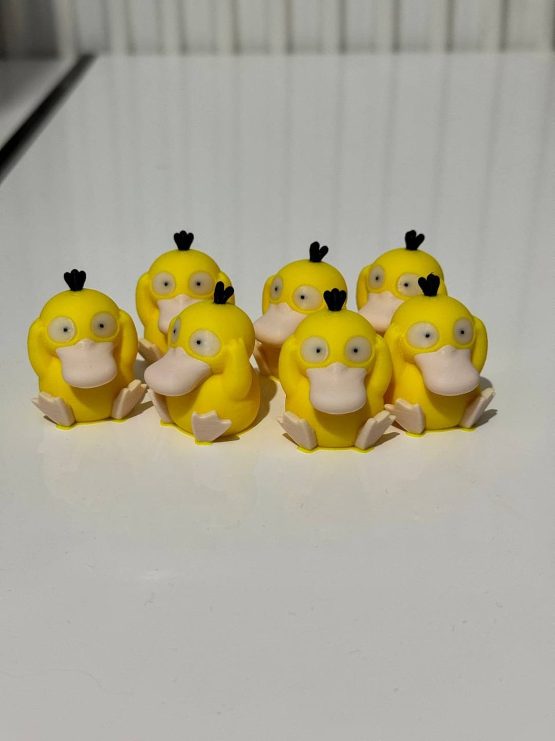 Chibi Psyduck Figurine 3D Printed Pokemon Figure Pokemon Figurine ...