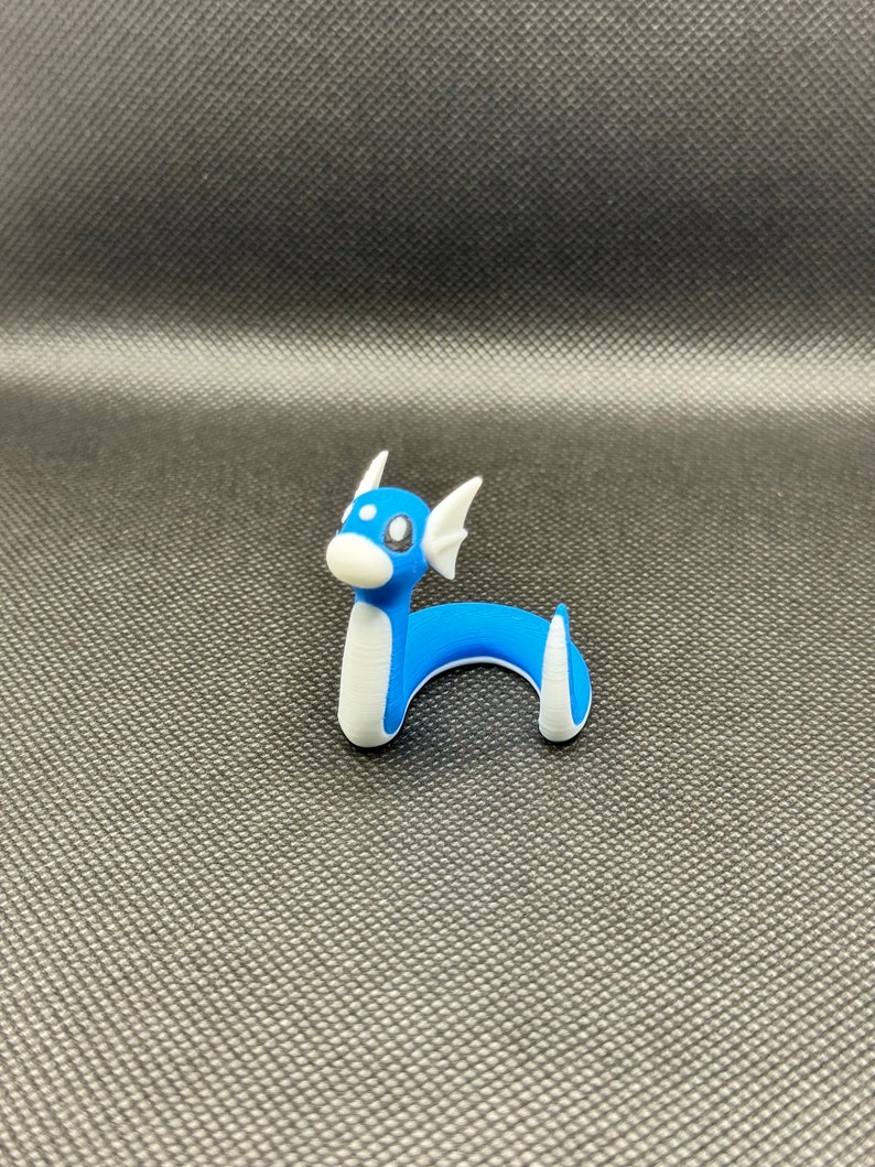 Chibi Dratini Figurine | 3D Printed Pokemon Figure | Pokemon Figurine ...