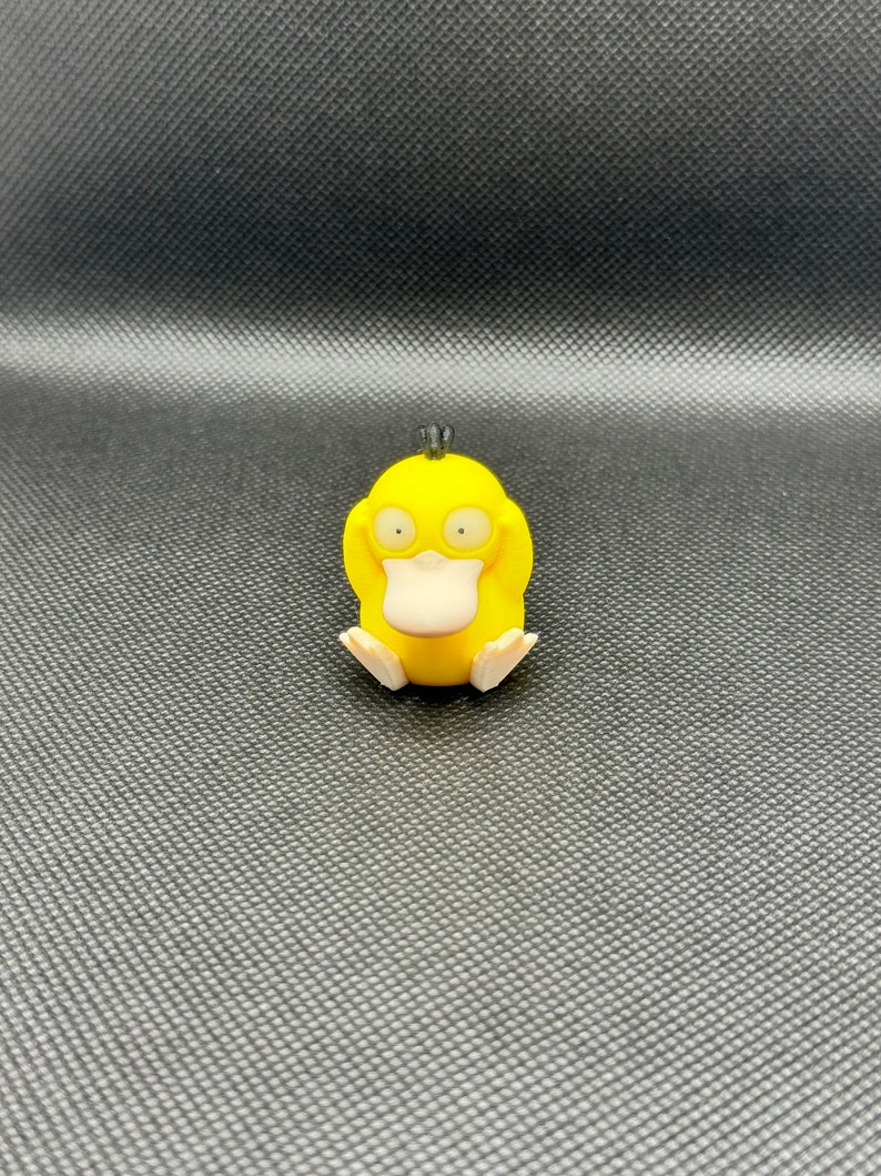 Chibi Psyduck Figurine 3D Printed Pokemon Figure Pokemon Figurine ...