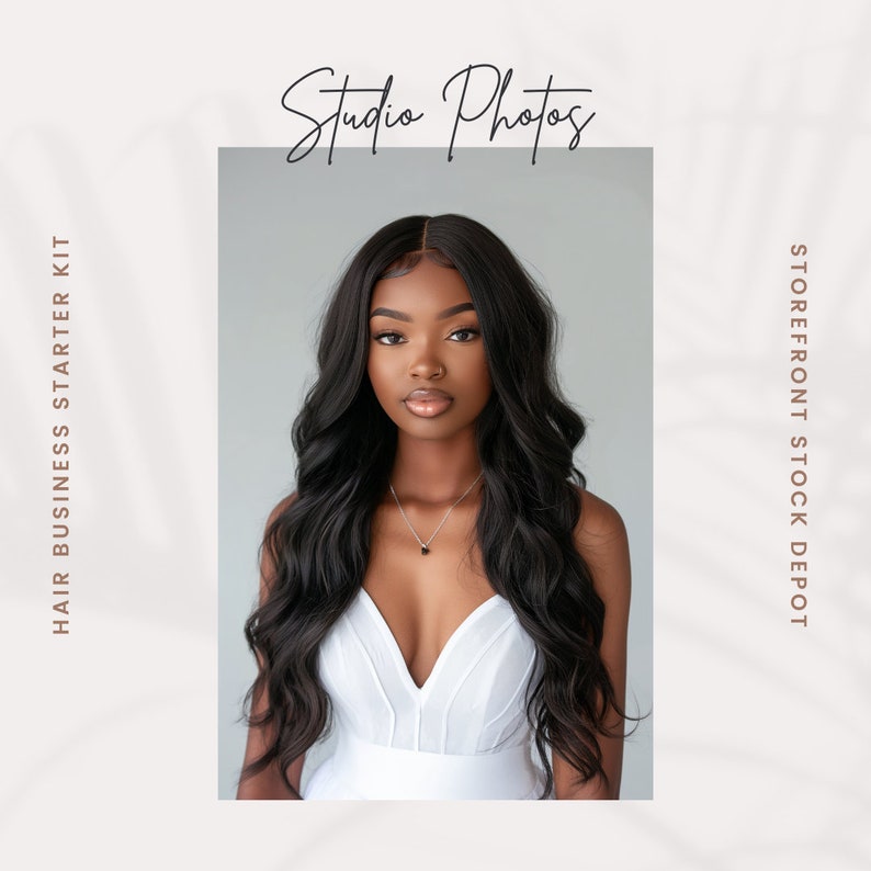 Shopify Store Hair Business Starter Kit | Wig & Extensions | Website ...