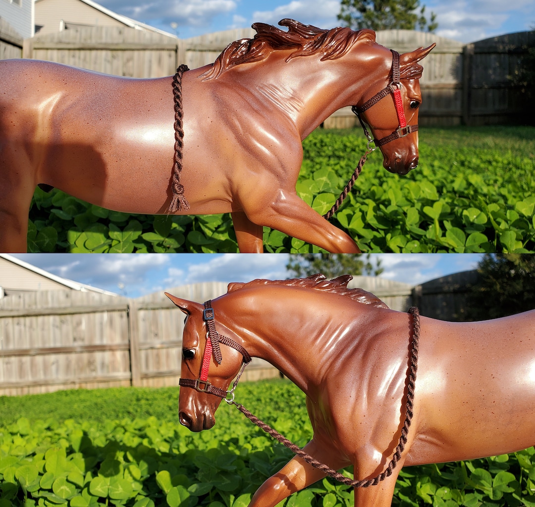 Traditional Model Horse Halter and Lead Set - Etsy