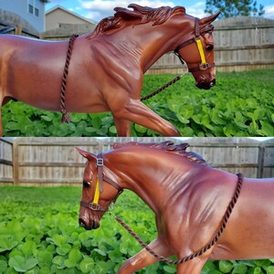 Traditional Model Horse Halter and Lead Set - Etsy