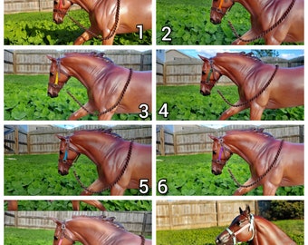 Model Horse Bridle, Breyer Tack, Leather Bridle, for Fireheart ...