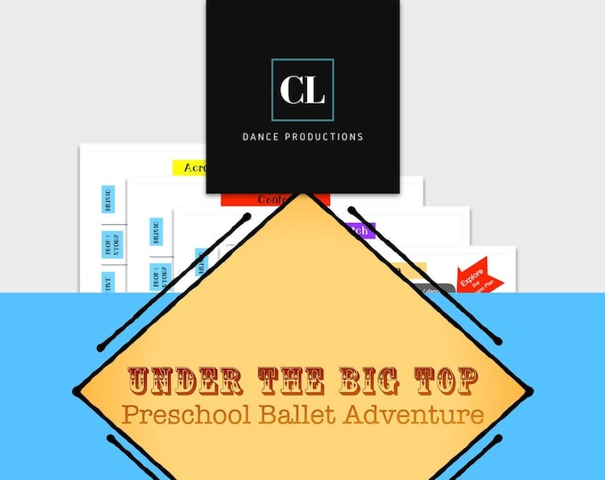 Circus Ballet Lesson Plan: Preschool Dance, Creative Movement - Etsy