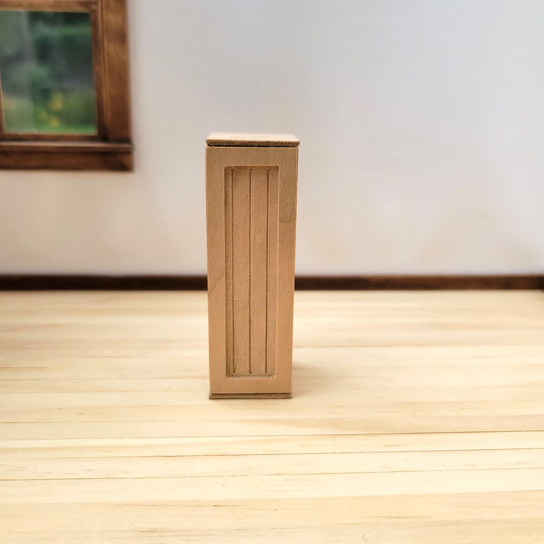 Miniature 1 Inch Wall Cabinet KIT With Working Door in 1:12 Scale - Etsy