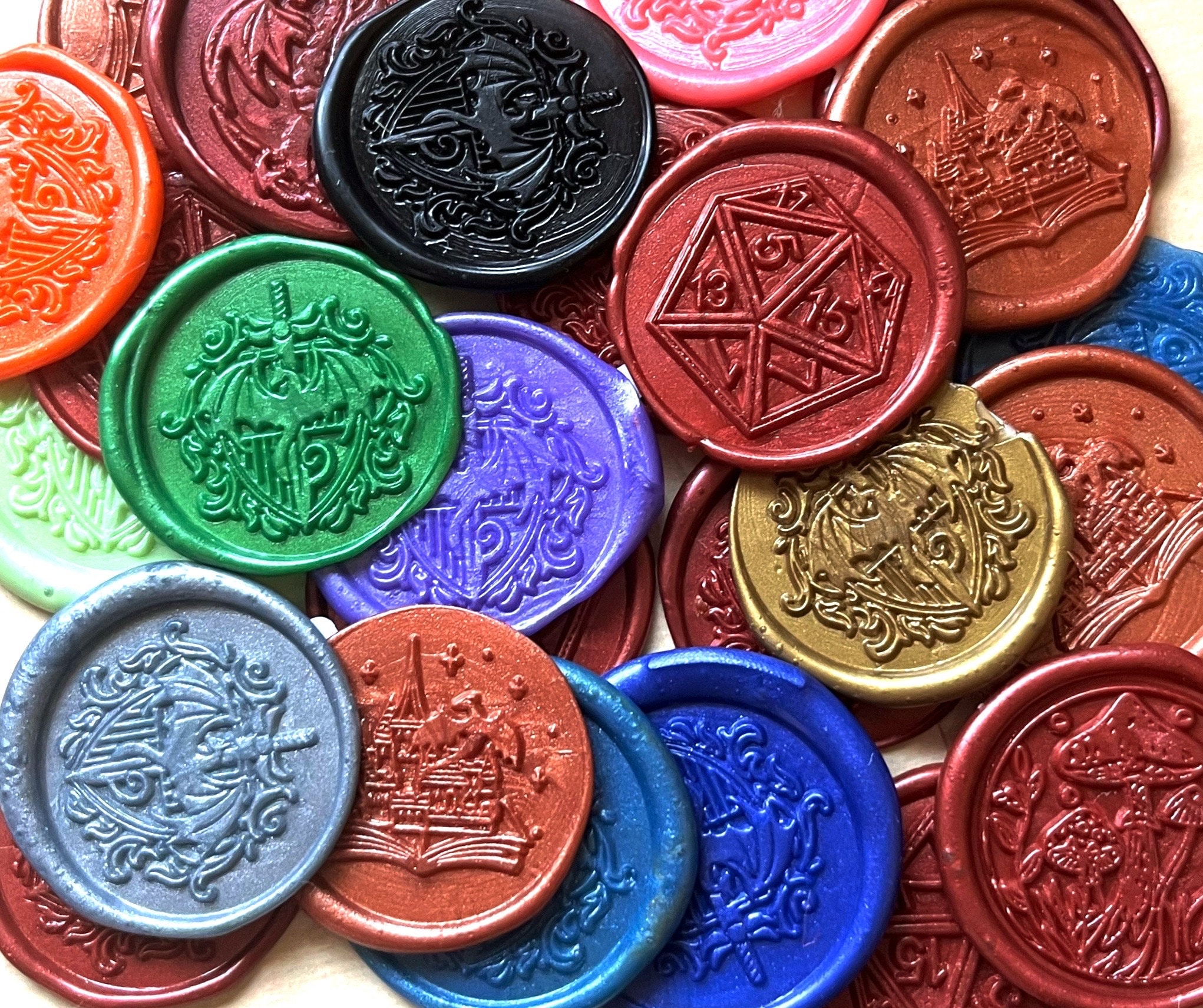 Dnd Fantasy Wax Seals - Etsy