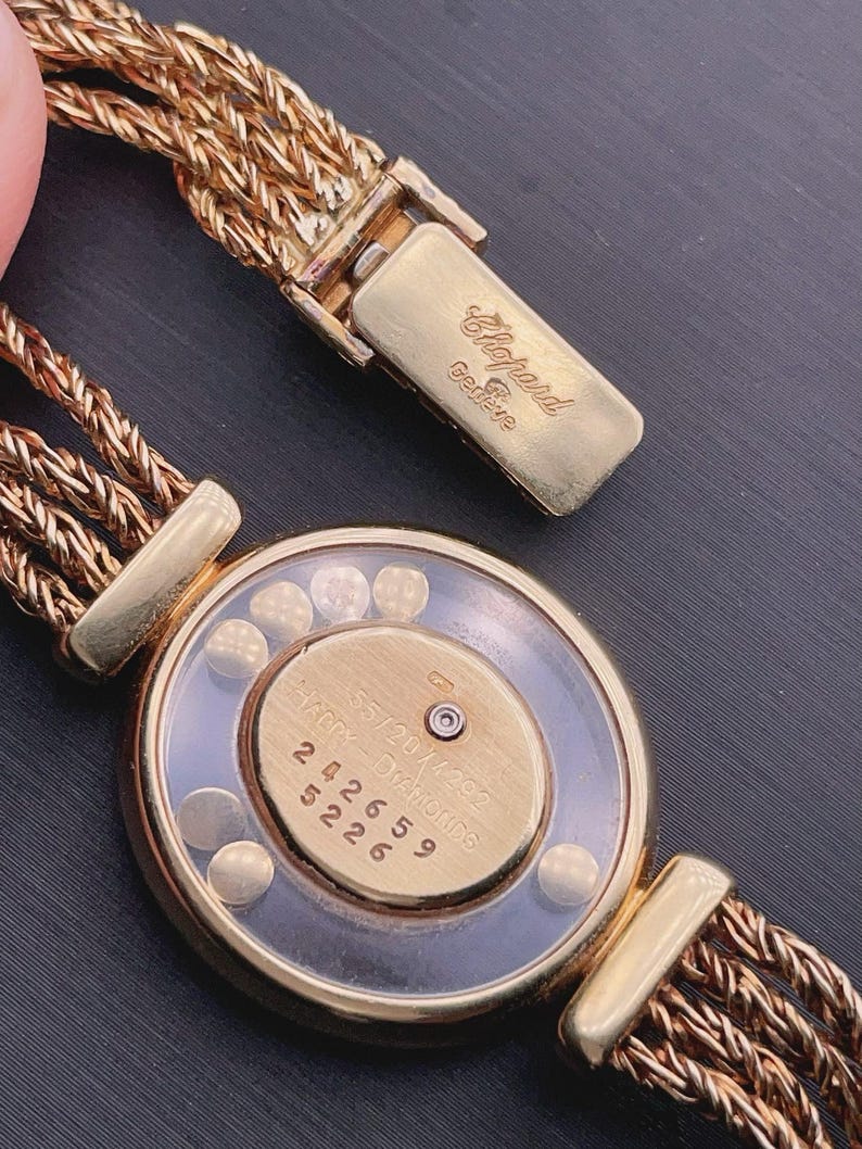 Chopard Happy Diamond 18k Women’s Watch - Etsy