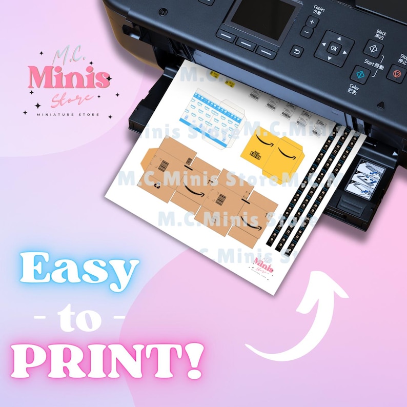 1:6 Scale PRINTABLE Packages! | Miniature Printable Shipping Packages ...