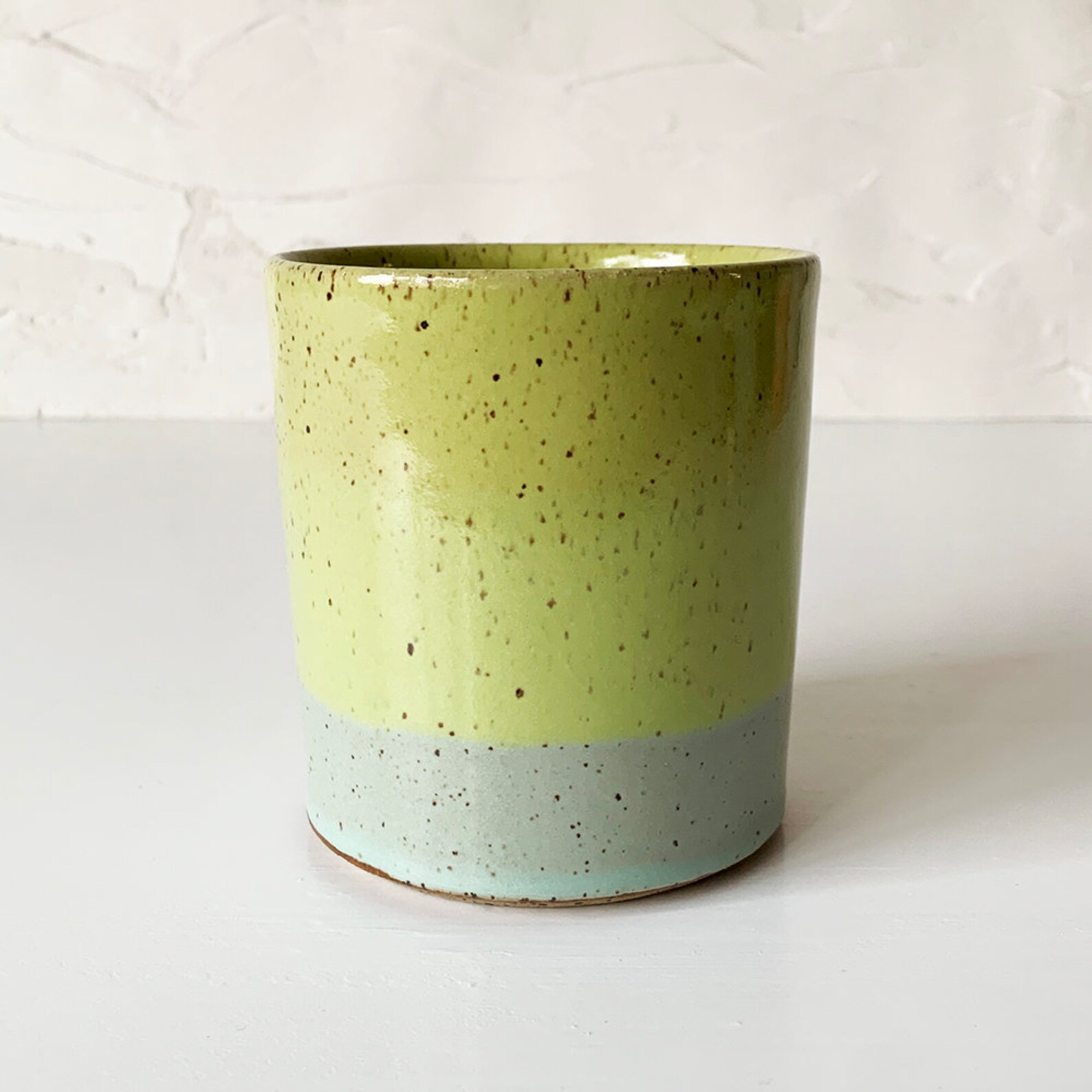 Handmade Stoneware Rocks Cup: Colorful Cocktail Cup - Etsy