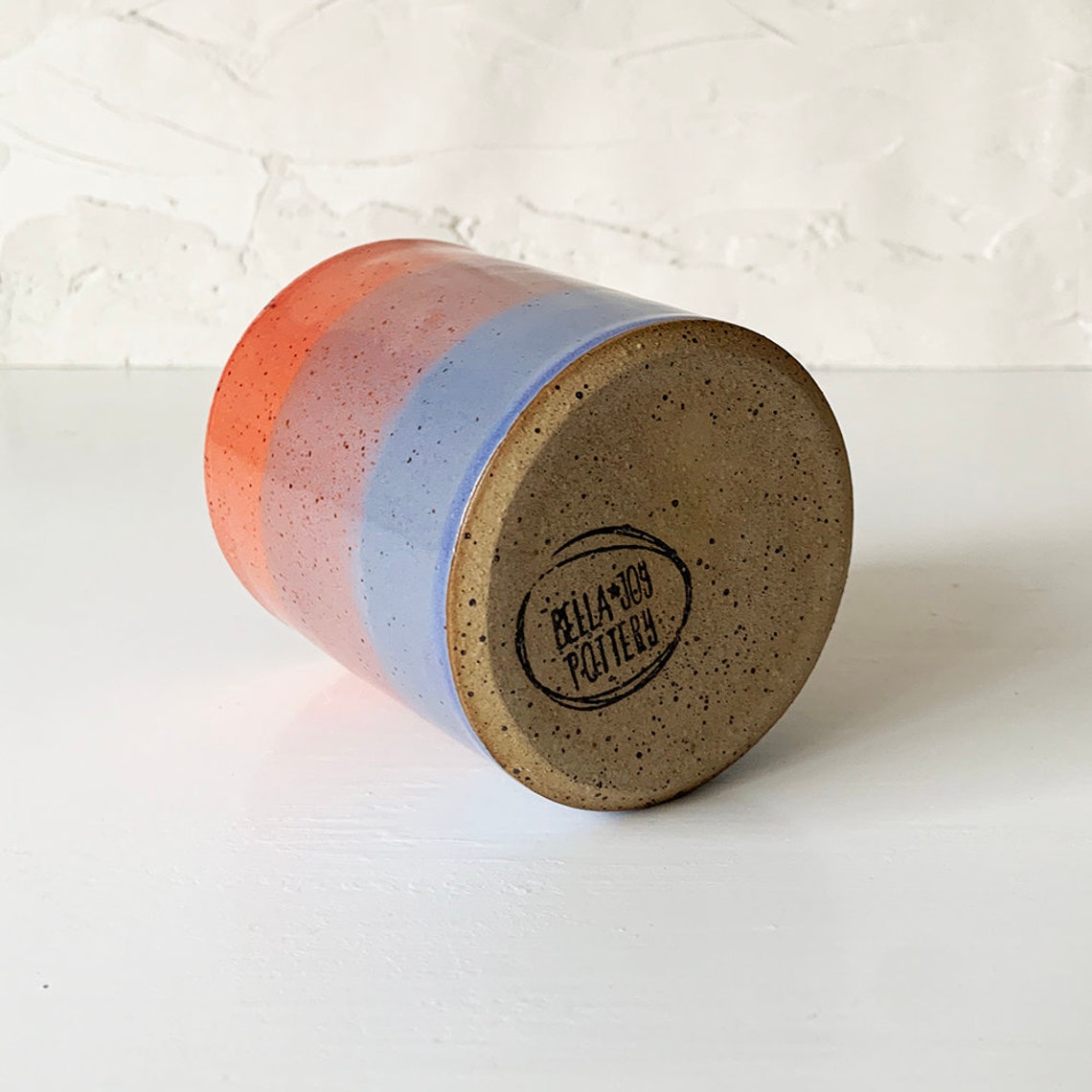 Handmade Stoneware Rocks Cup: Colorful Cocktail Cup - Etsy