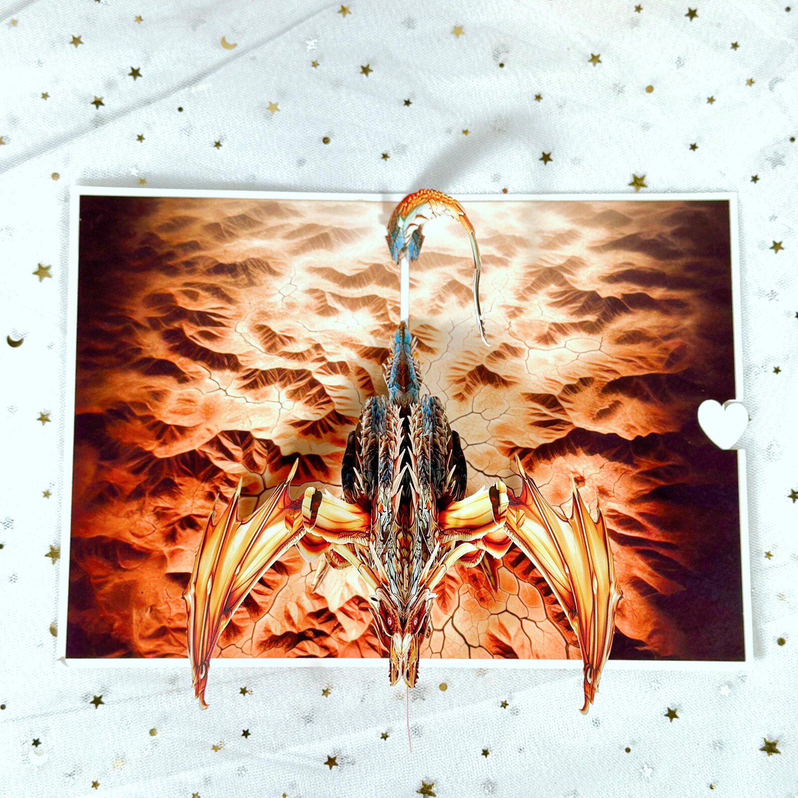 Pop up Card - Pop up Dragon Card - Happy Holiday Card - Love Card ...