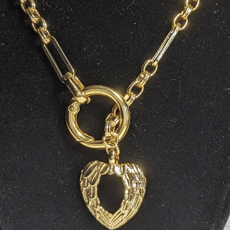 Heart Slip Chain - Etsy