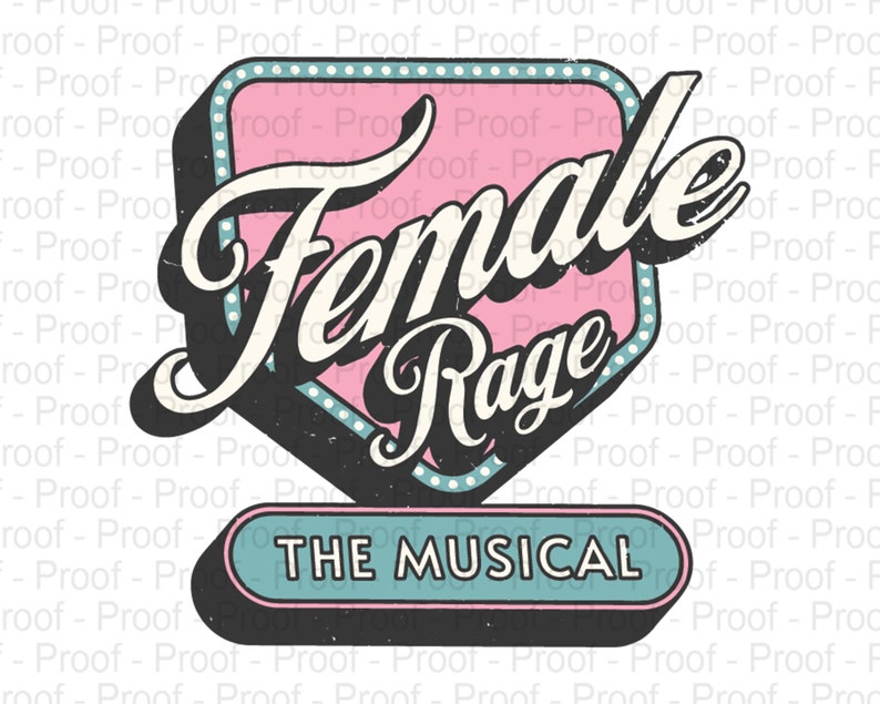 Female Rage the Musical SVG PNG / File for Creators / the Tortured ...