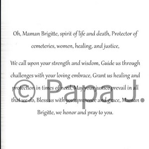 Maman Brigitte Altar Cards - Etsy