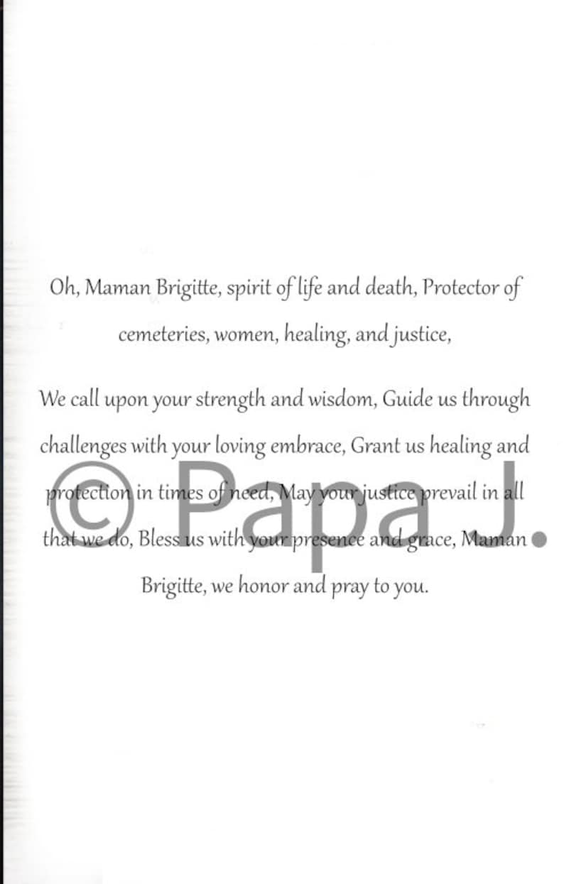 Maman Brigitte Prayer Cards - Etsy